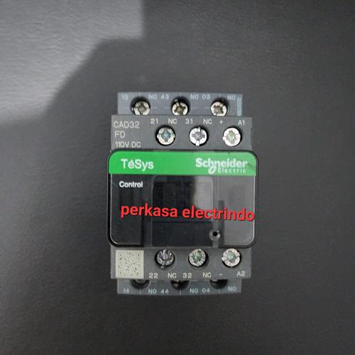 Jual Kontaktor Schneider CAD32FD Contactor CAD32 110V DC - Jakarta ...