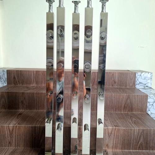 Jual Tiang railing tangga hollow 40x40 stainless Steel jari jari Ss201 ...