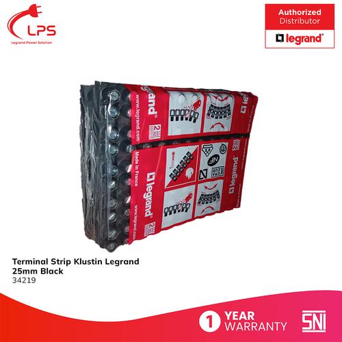 Promo Legrand Terminal Blok Strip Kabel Klustin Krustin 25mm Hitam ...