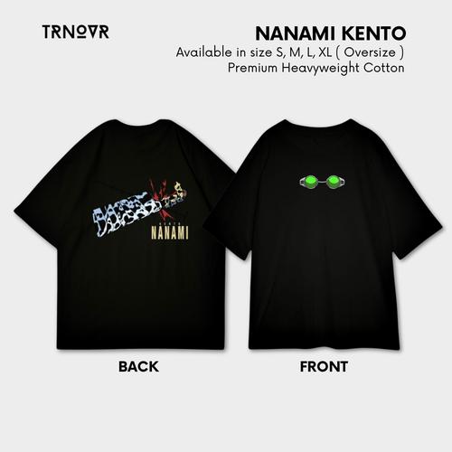 Jual TRNOVR Kaos Anime | Nanami Kento | Kento Nanami Jujutsu - Hitam ...