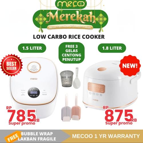 Jual Mecoo Low Carbo Low Sugar Rice Cooker 1.5L_Rice Cooker Rendah Gula ...