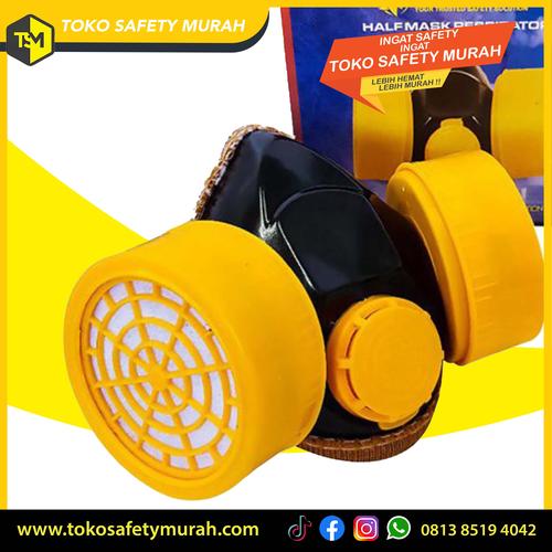 Jual Half Mask Respirator GOSAVE NP 306 FREE CATRIDGE Masker Moncong ...