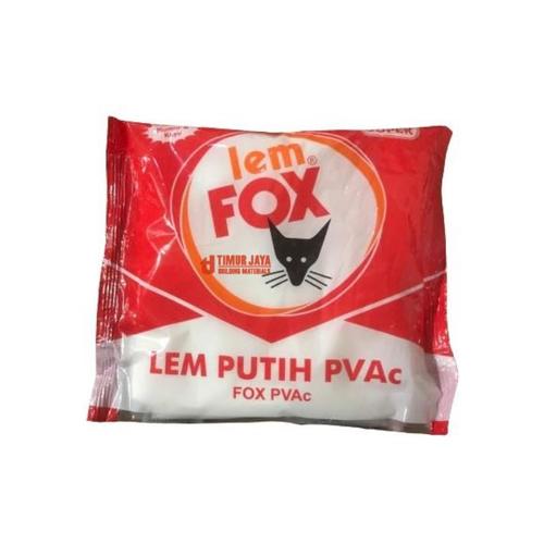 Jual MERAH SUPER Lem Fox PVAC / Lem Kayu / Lem Kertas Fox 350gr Kemasan ...