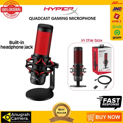 Jual HyperX QuadCast USB Condenser Gaming Microphone Hyper X QuadCast - Kota Bandung - Anugrah ...