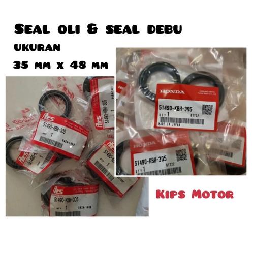 Jual seal shock oli dan seal debu honda NSR 150 SP ukuran 35 48 - ARS ...
