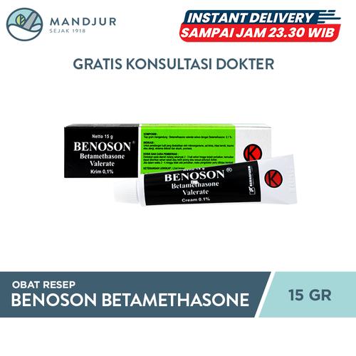 Jual Benoson Cream 5 Gr / Dermatitis / Obat Kulit - Jakarta Pusat ...