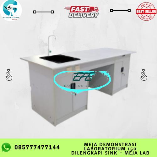 Jual Meja Demonstrasi Laboratorium 150 Dilengkapi Sink - Meja ...