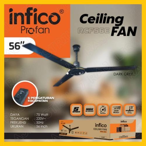 Jual Kipas Angin plafon Ceiling Fan Profan 56" Inch Profan Putih - Kota ...