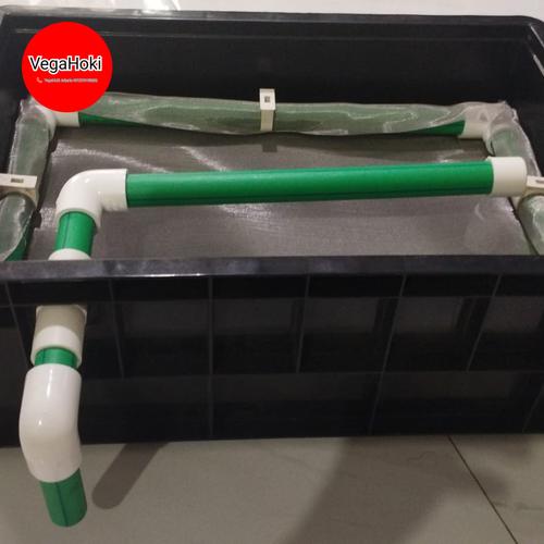 Jual trickle filter box bagian atas + Filter Sieve Kawat Stainless Mesh ...