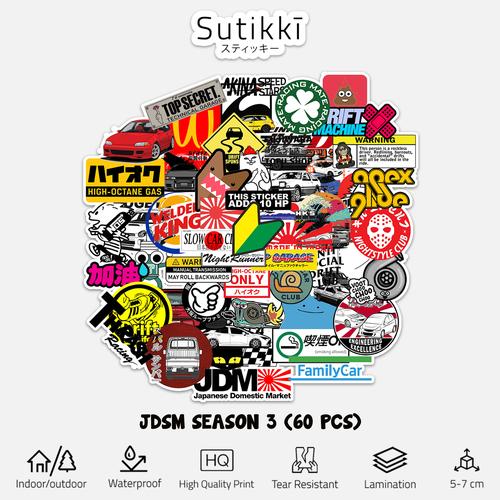 Jual Sticker Pack Logo Japan Domestic Market Car JDM Mobil Stiker ...