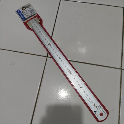 Jual Penggaris Lurus Dengan Stoper 30 cm SD-300 SHINWA 76752 Ruler Scale 30cm 300mm - Jakarta ...