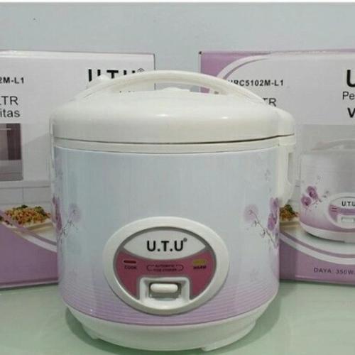 Jual NEW RICE COOKER PENENAK NASI UTU VIOLET MINI 1 LITER URC-5102 ...