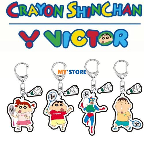 Jual Gantungan Kunci Victor Crayon Shinchan Souvenir Badminton Shin ...
