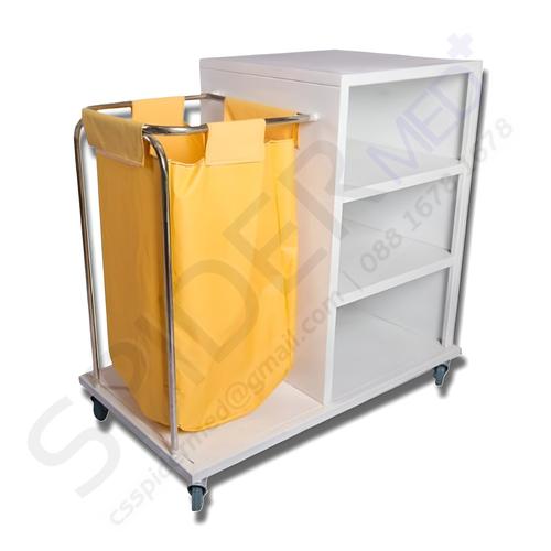 Jual Trolley Linen Besi Trolly Linen BS Troli Baju Kotor Rumah Sakit ...