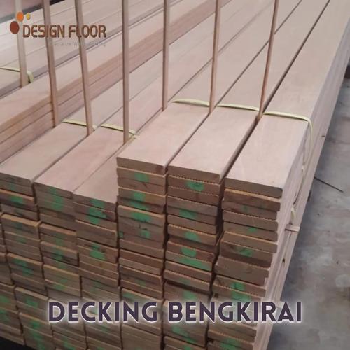 Jual Decking Kayu Bengkirai / Lantai Kayu / Pagar / Papan Kayu - 150cm ...
