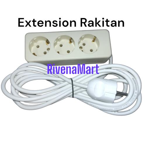 Jual Sambungan Kabel Rakitan / Extension / Stop Kontak Uticon dengan ...