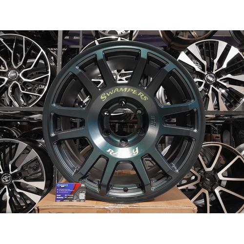 Jual READY VELG RALLY SWAMPERS R18 COCOK UNTUK HILUX TRITON RANGGER ...