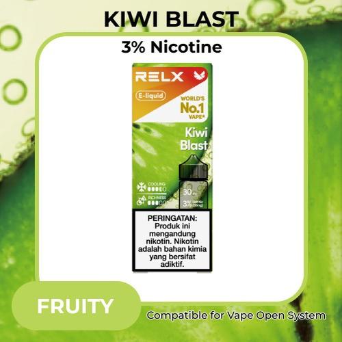 Jual RELX Kiwi Blast Salt Nic 30ML by RELX - Liquid RELX E-Liquid Salt ...