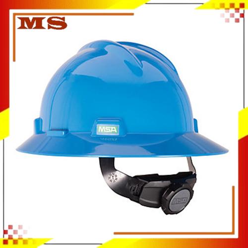 Jual Helm Safety MSA Fullbrim Biru Lokal Fastrack - Safety Helmet MSA ...