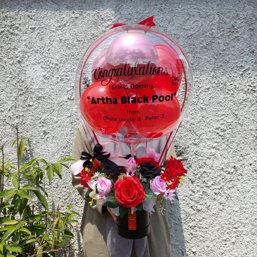 Jual Balon Bouquet Buket Bunga Medium box Wisuda/UlangTahun/Grand ...