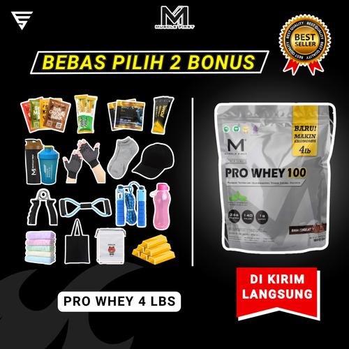 Jual [GARANSI ORI] Muscle first M1 Pro whey protein 100 4lbs 1800gr ...