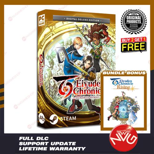 Promo Eiyuden Chronicle Hundred Heroes Bundle Deluxe Edition PC ...