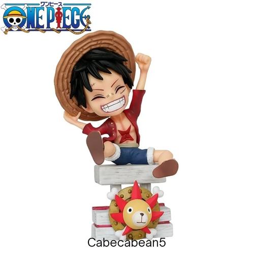 Jual Monkey D Luffy Action Figure One Piece Duduk Pagar Thousand Sunny ...