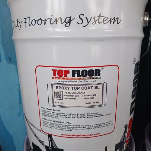 Jual Epoxy lantai Top Floor - Epoxy Top Coat SL 20 kg set Black - Kota ...