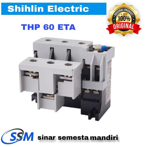 Jual Thermal Overload Relay TH-P60ETA Shihlin Electric 54A ~ 100A ...