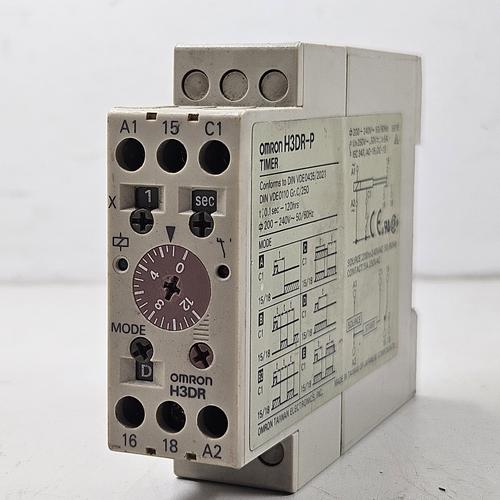 Jual Omron H3DR-P Solid State Time Delay Timer 0.1s - 120h 220V AC H3DR ...