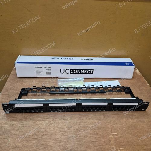Jual Patch panel cat 5e 24 port DRAKA lengkap original - Jakarta Pusat ...