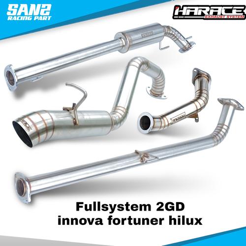 Jual Knalpot Mobil Full System Hilux Revo 2GD Innova Reborn Fortuner ...