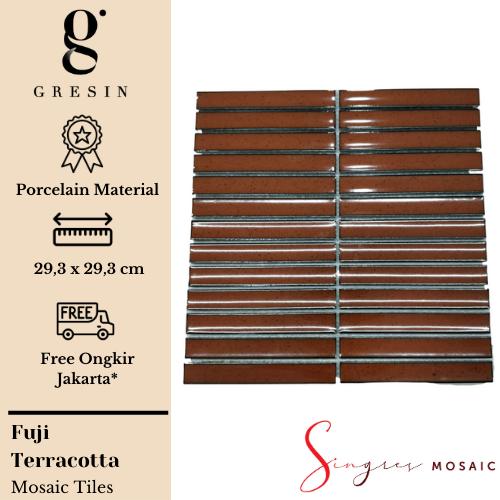 Jual Terracotta Fuji Singres Mosaic Tiles | Mosaic Keramik - Jakarta ...