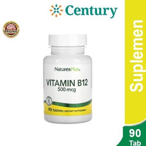 Jual Nature'S Plus Vitamin B12 500 Mcg 90 Tablet / Anemia / Suplemen ...