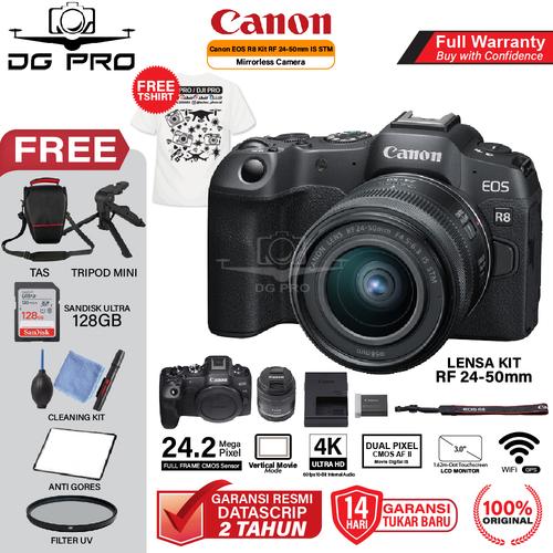 Jual Canon EOS R8 kit 24-50mm IS STM Mirrorless Digital Camera - KIT ...