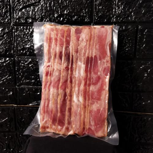 Jual Pork Bacon Kemasan 500 gr/pack [NON HALAL] - Bacon Less Fat - Kota ...