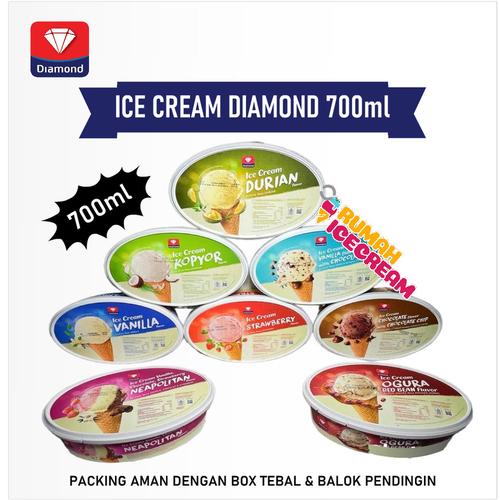 Promo Es Krim Diamond Aneka Rasa 700ml - salted caramel - Jakarta Barat ...