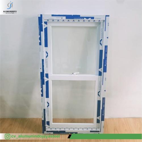Jual PO PAK ANDI JENDELA SLIDING INKALUM PUTIH UK 70 X 115 - Kota ...