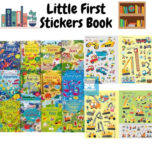 Jual USBORNE LITTLE FIRST STICKER BOOK BUKU STIKER USBORNE - U430 ...