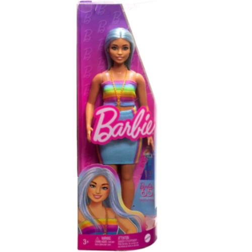 Promo Boneka Barbie 65th Anniversary Fashionistas 218 Rainbow Top Doll ...