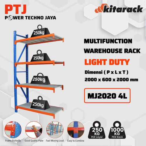 Jual Rak Gudang Warehouse Rack JOINTER Max 200kg / Layer , Tinggi 2 ...