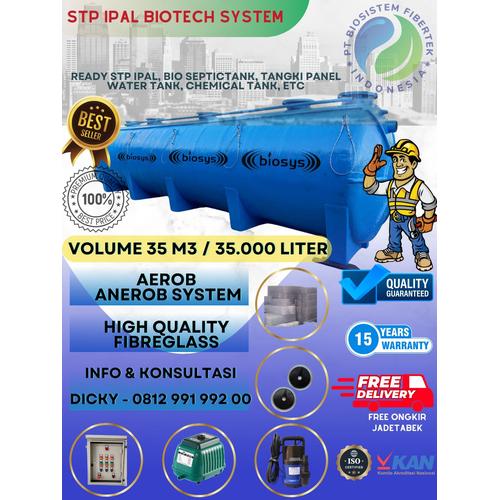 Jual Septic Tank Biotech, STP Biotech 35000 Liter ( 35 M3 ), Biotech ...