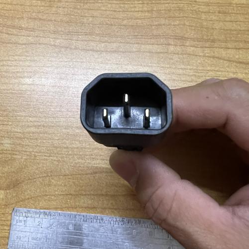 Jual Konektor Conector Jack Jek Kepala C14 Male 10A + Kabel Soket ...