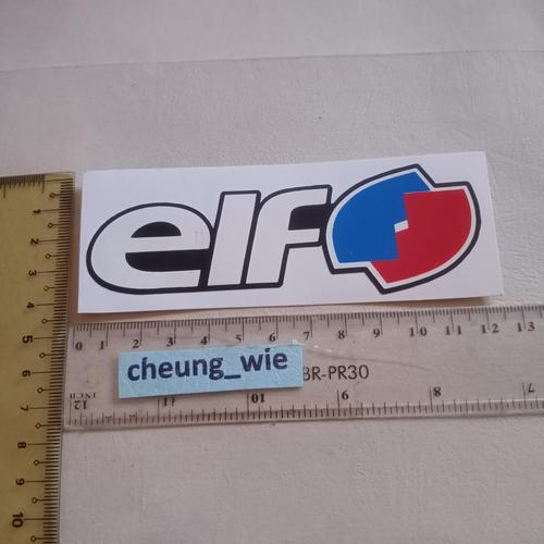 Jual stiker sticker ELF oil Logo harga satuan 1bh - Kab. Langkat ...