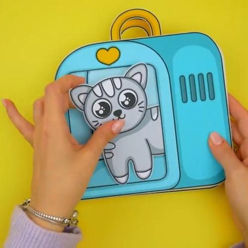 Jual paper doll kucing (AKSESORIS LAMINATING 2 SISI) mainan bongkar ...