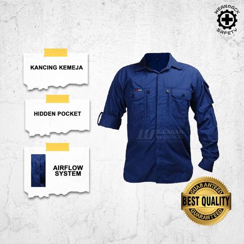 Promo Wearpack Kerja Smart Engineer Series Warna Biru Navy - S - Kab ...