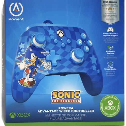 Promo PowerA Xbox/PC Windows Advantage Wired Controller Sonic Style ...