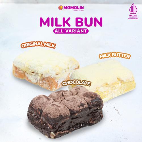 Jual Momolin Bakery Thai Milk Bun Rasa Original, Coklat, Milk Butter ...