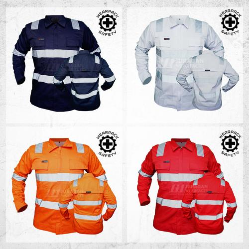 Promo Wearpack Safety Merk Juragan Wearpack Model Monochrome - Putih ...