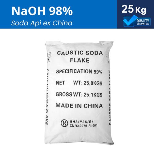 Jual Caustic Soda Flakes 99% - NaOH 99% ex : China /Karung 25 Kg ...